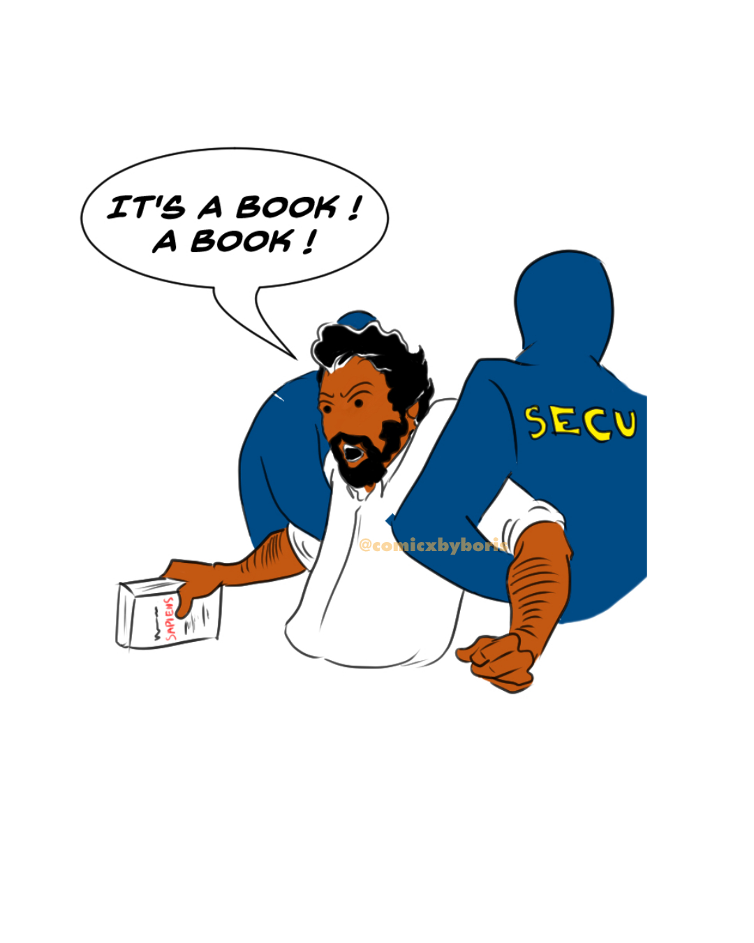 Suspicious behaviour – SKETCHMAN BORIS